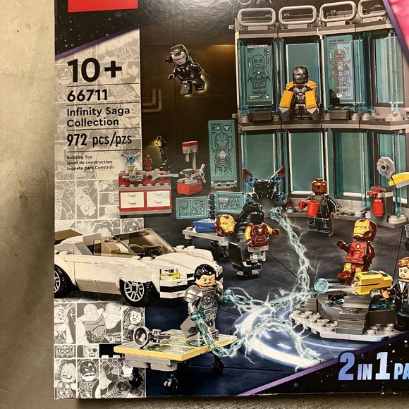 Lego | Toys | New Lego Marvel Baby Groot And Iron Man Copack 66711 ...